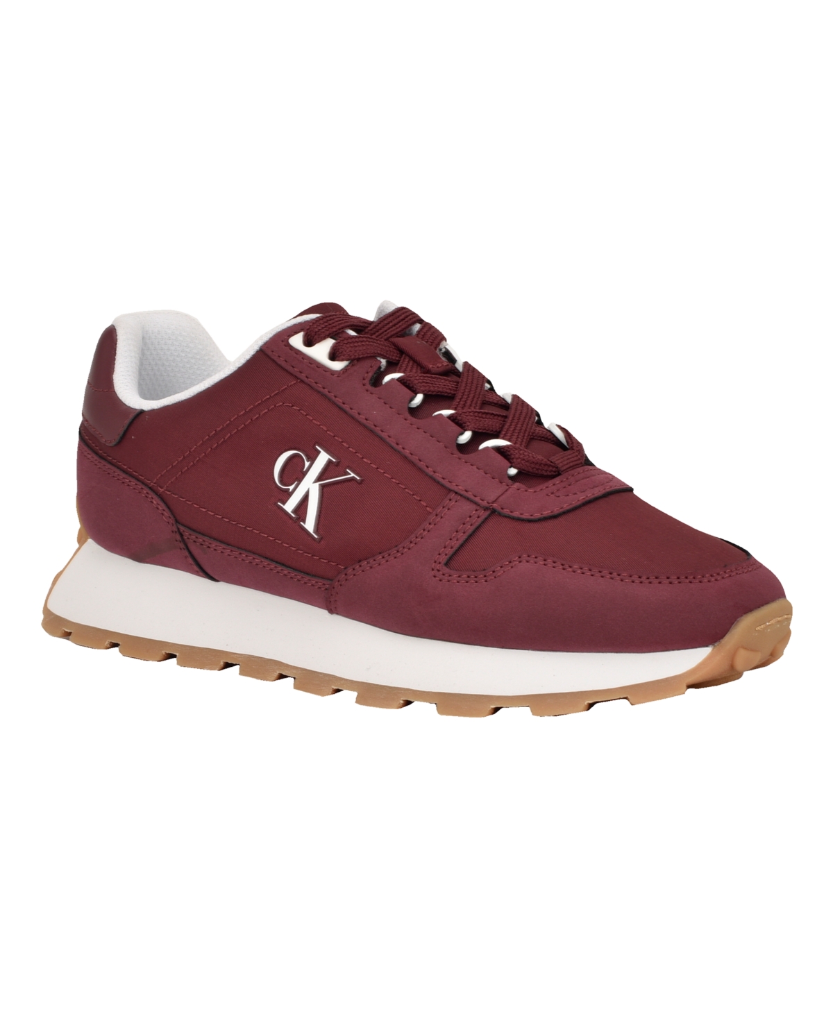 Click here for Calvin Klein Womens Taresa Logo Lace-Up Sneakers -... prices