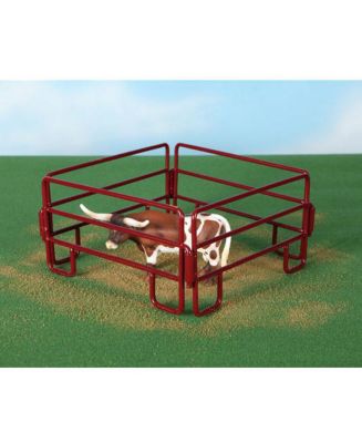 Little Buster Toys, 1/16 Scale 4 Piece Red Welded Steel Panel Corral ...