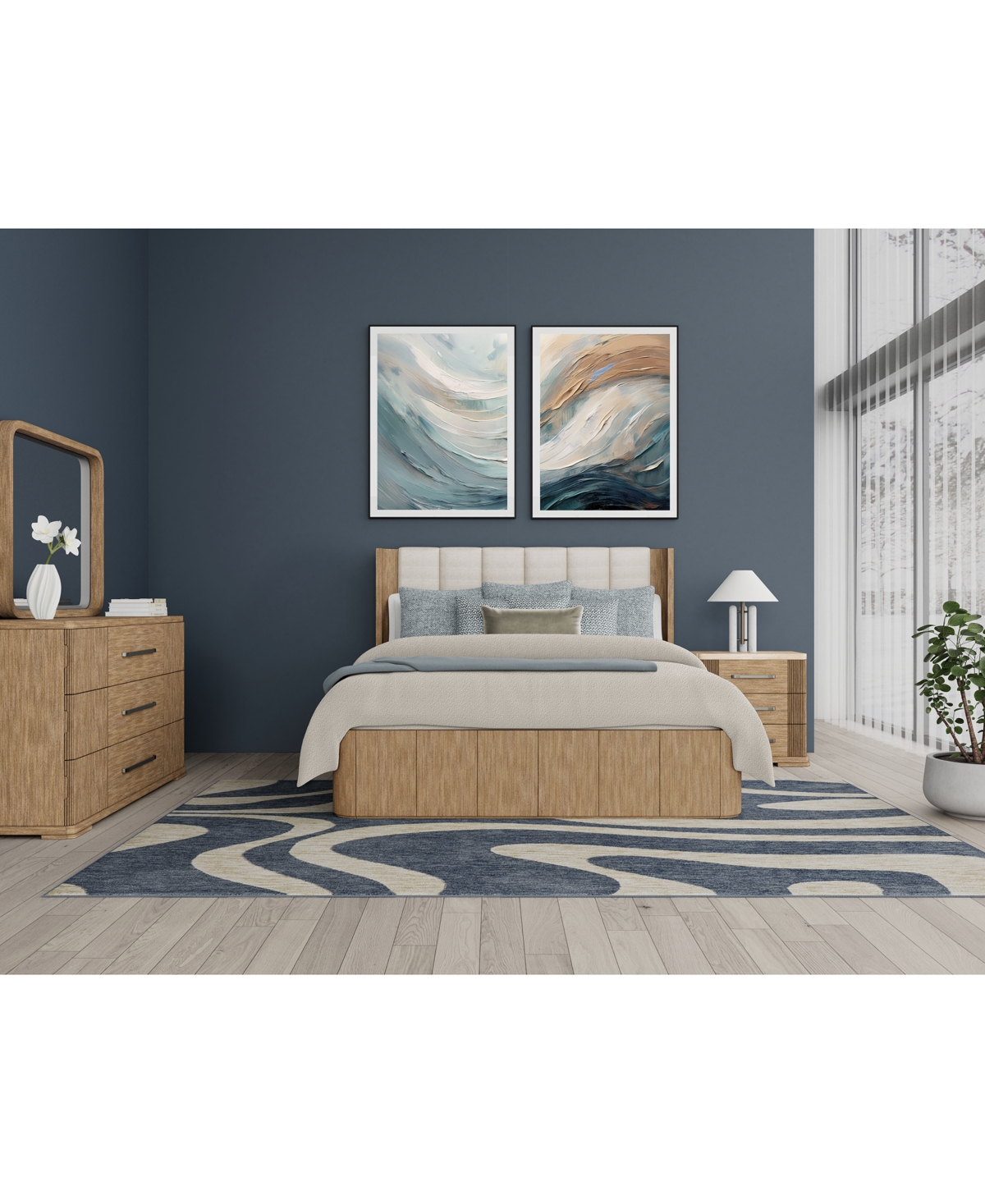 Click here for Frandlyn 3-Pc. King Bedroom Set (Bed  Dresser & St... prices