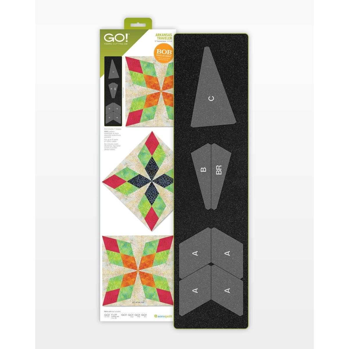 Click here for Accuquilt Go! Arkansas Traveler 12" Finished... prices