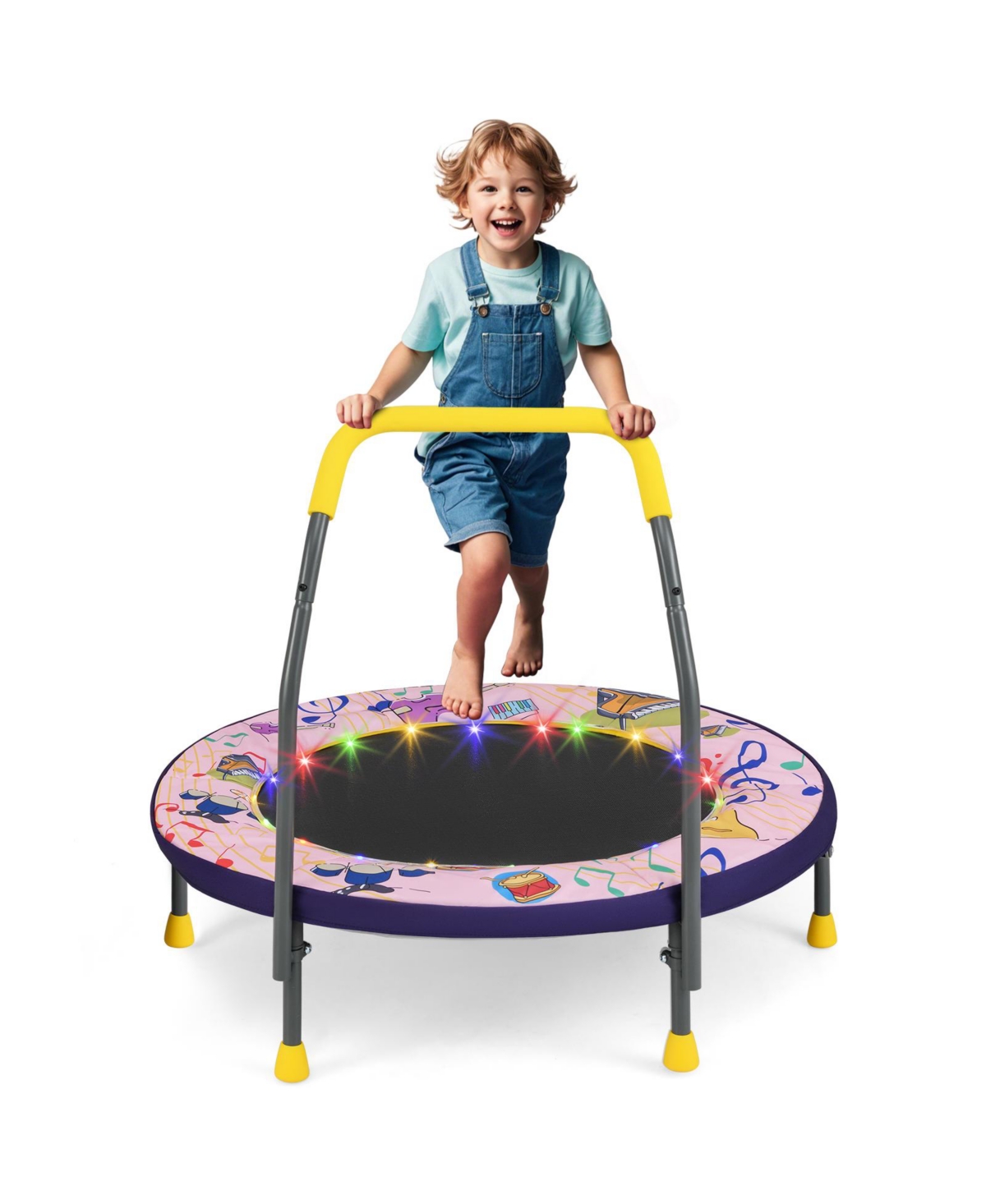 Click here for Mini Trampoline Folding Small Rebounder for Kids w... prices
