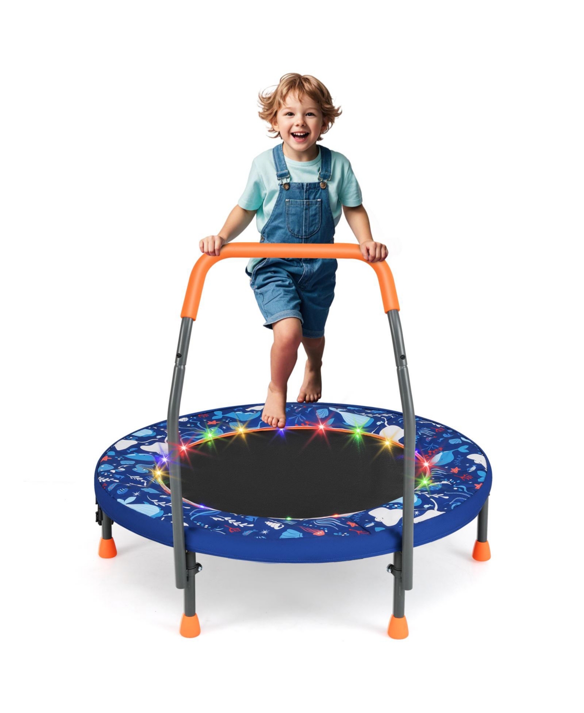 Click here for Mini Trampoline Folding Small Rebounder for Kids w... prices