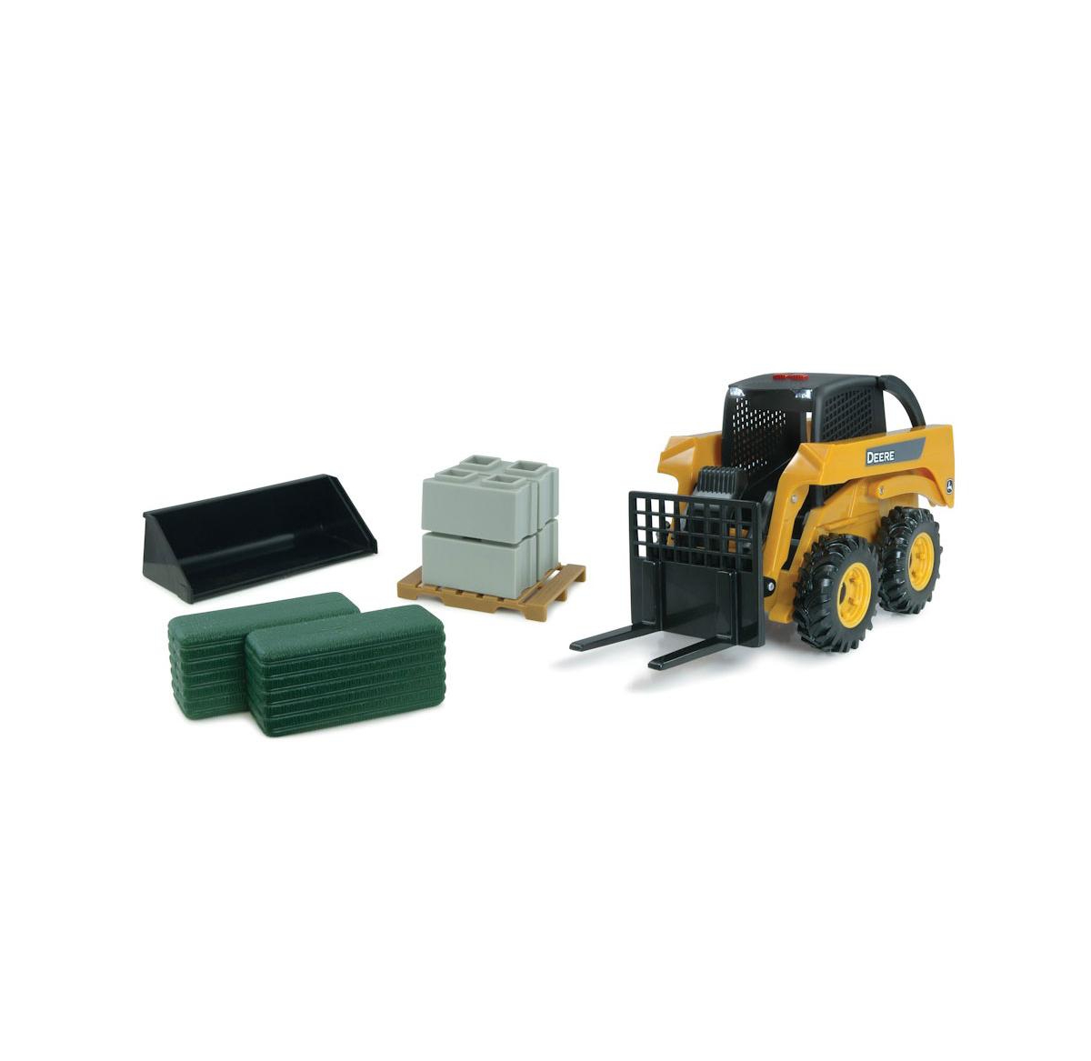 Click here for Tomy 1/16 Big Farm John Deere SkidLoader Playset prices
