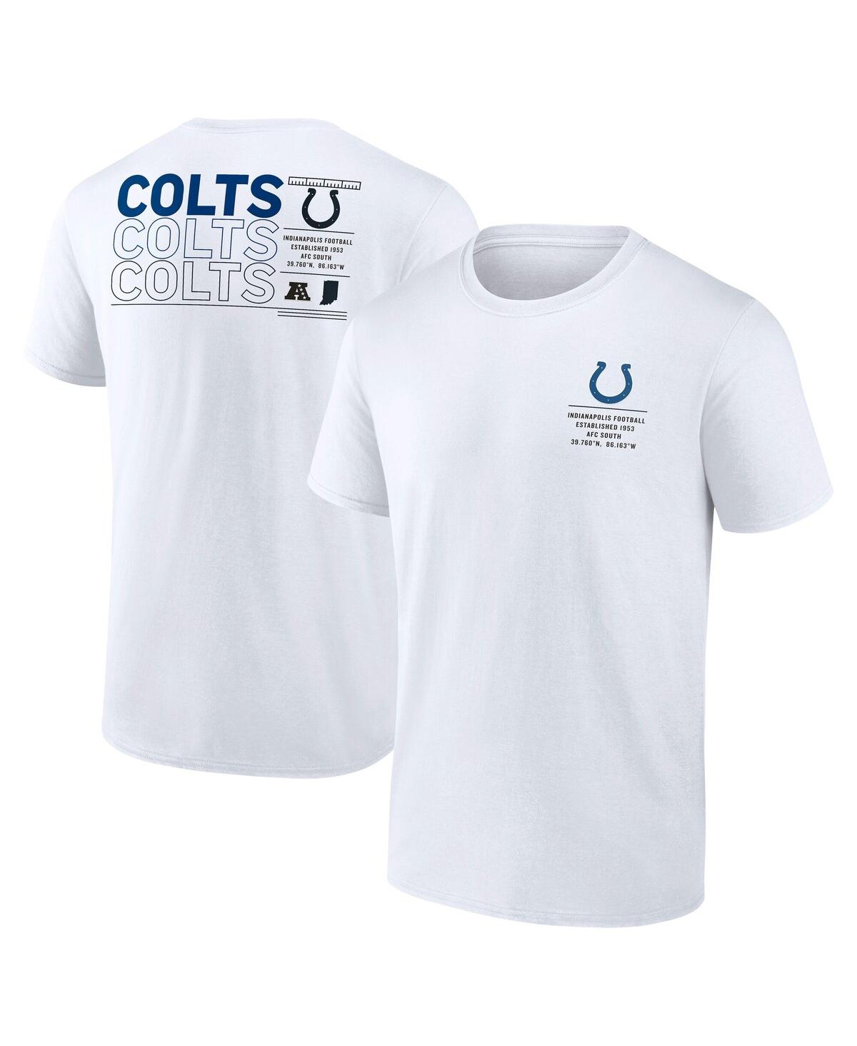 Click here for Fanatics Mens White Indianapolis Colts Repeat Stat... prices
