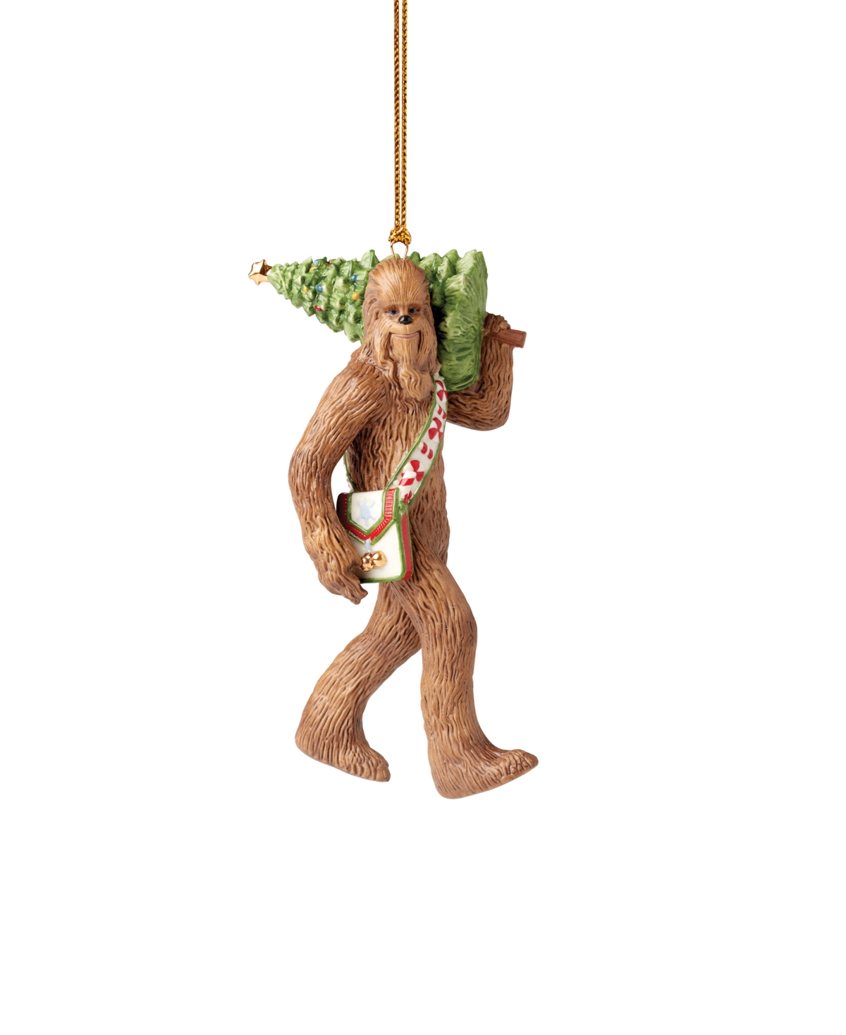 Click here for Lenox Chewbacca Ornament - Brown/wood prices