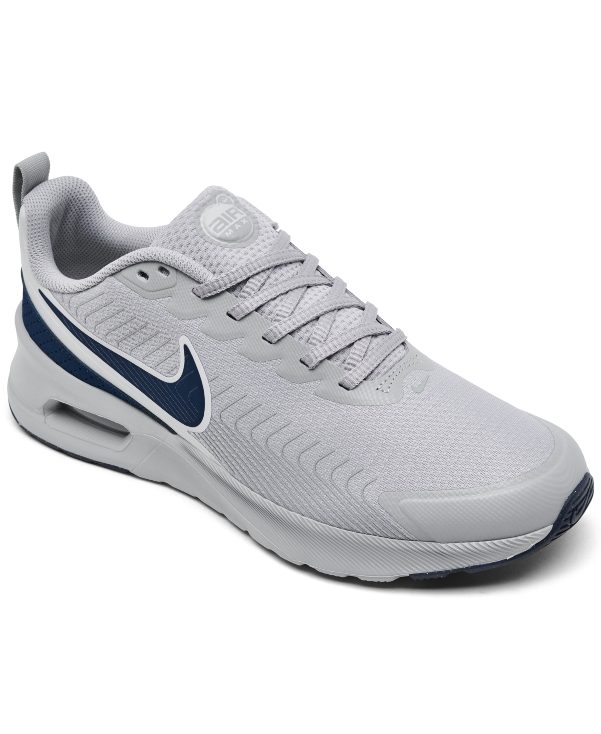 Click here for Nike Mens Air Max Nuaxis Casual Sneakers from Fini... prices
