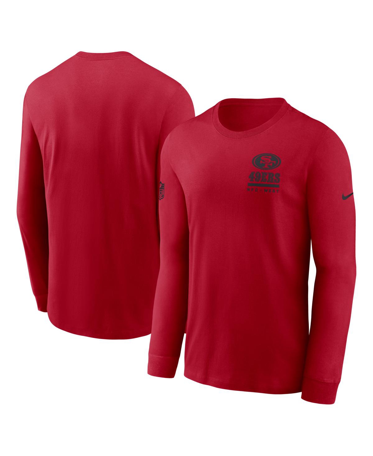 Click here for Nike Mens Scarlet San Francisco 49ers Sideline Per... prices