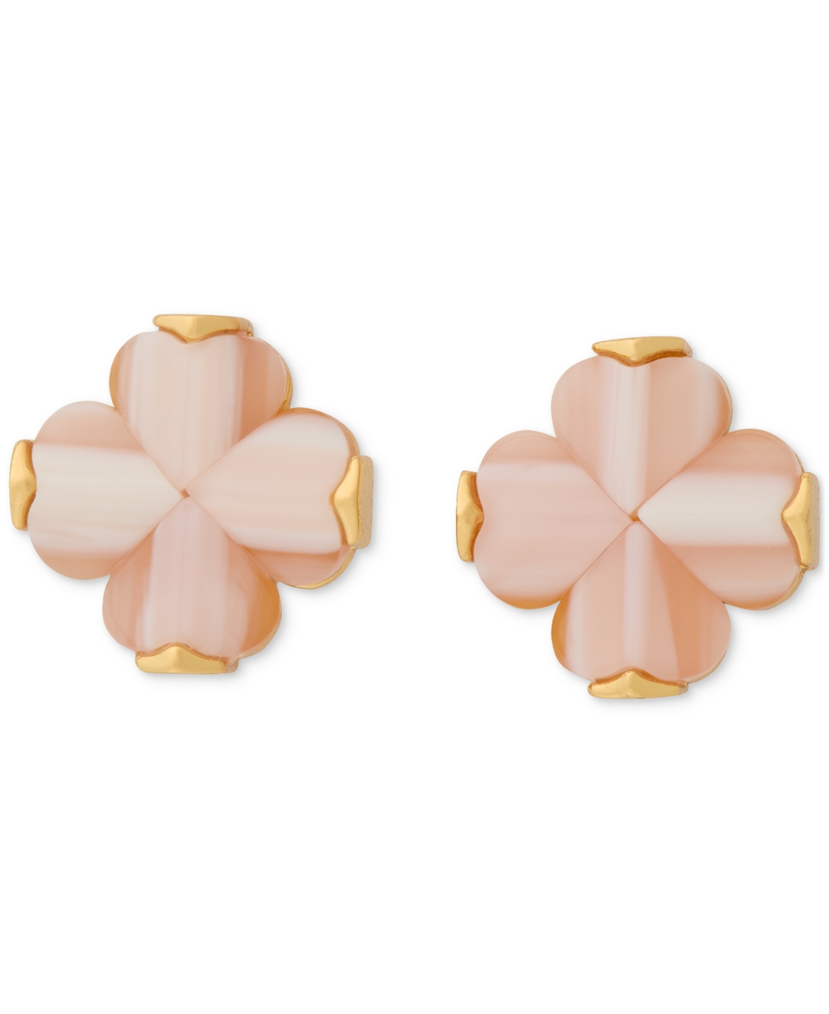 Click here for kate spade new york Gold-Tone Spade Flower Stud Ea... prices
