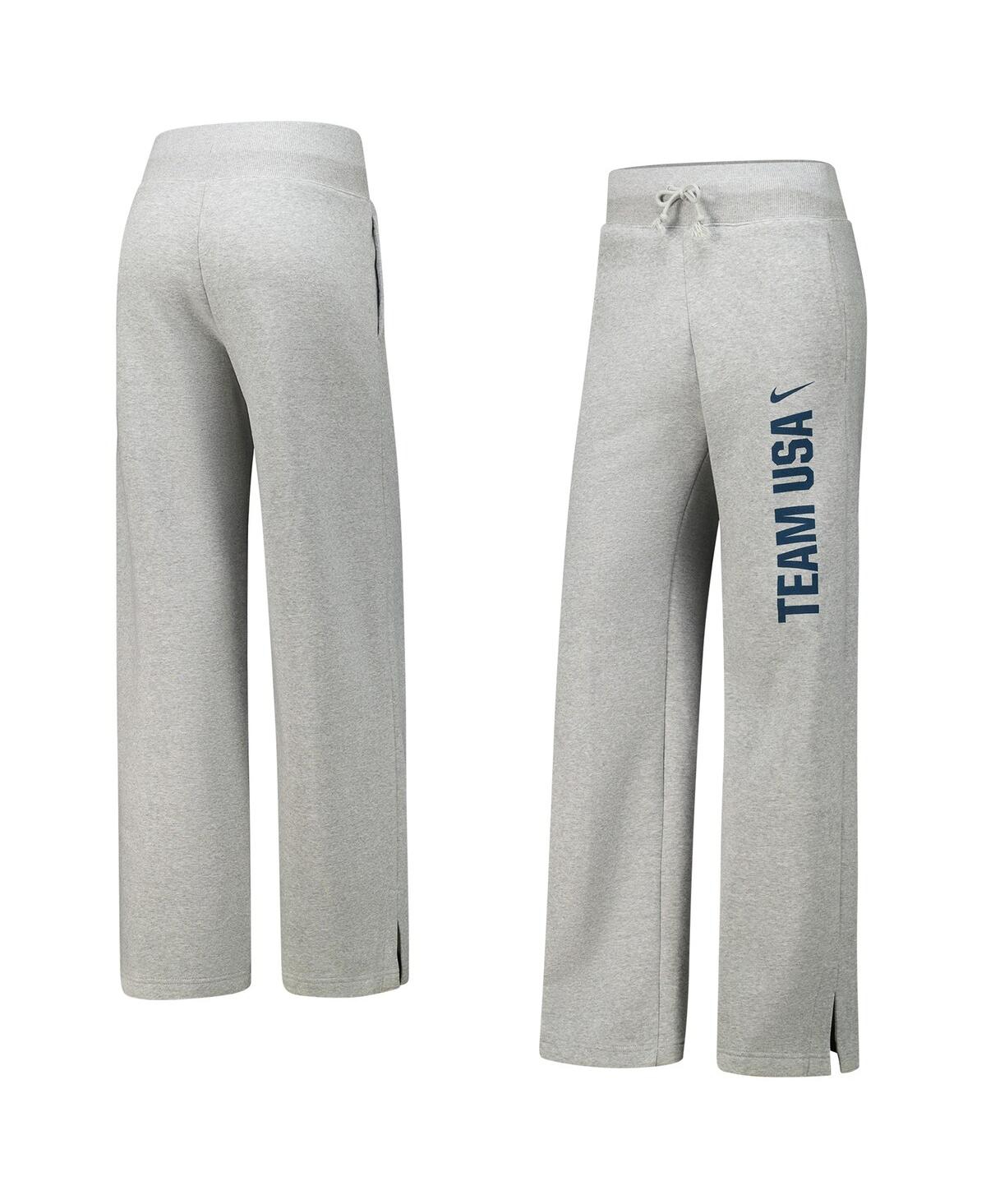 Click here for Nike Womens Gray Team Usa Phoenix Casual Fleece Pa... prices