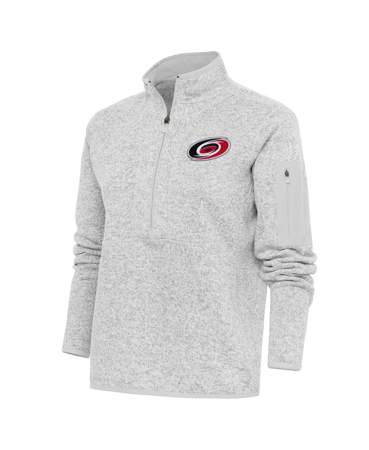 Click here for Antigua Womens Heather Gray Carolina Hurricanes Te... prices