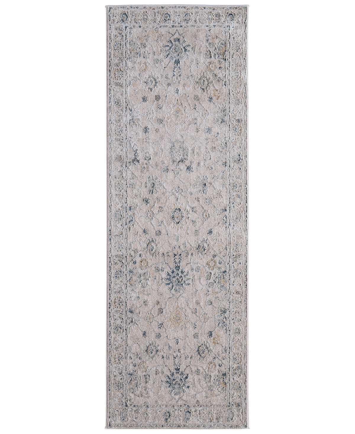 Click here for Feizy Pasha 39M7F 26x73 Runner Area Rug - Ivory  B... prices