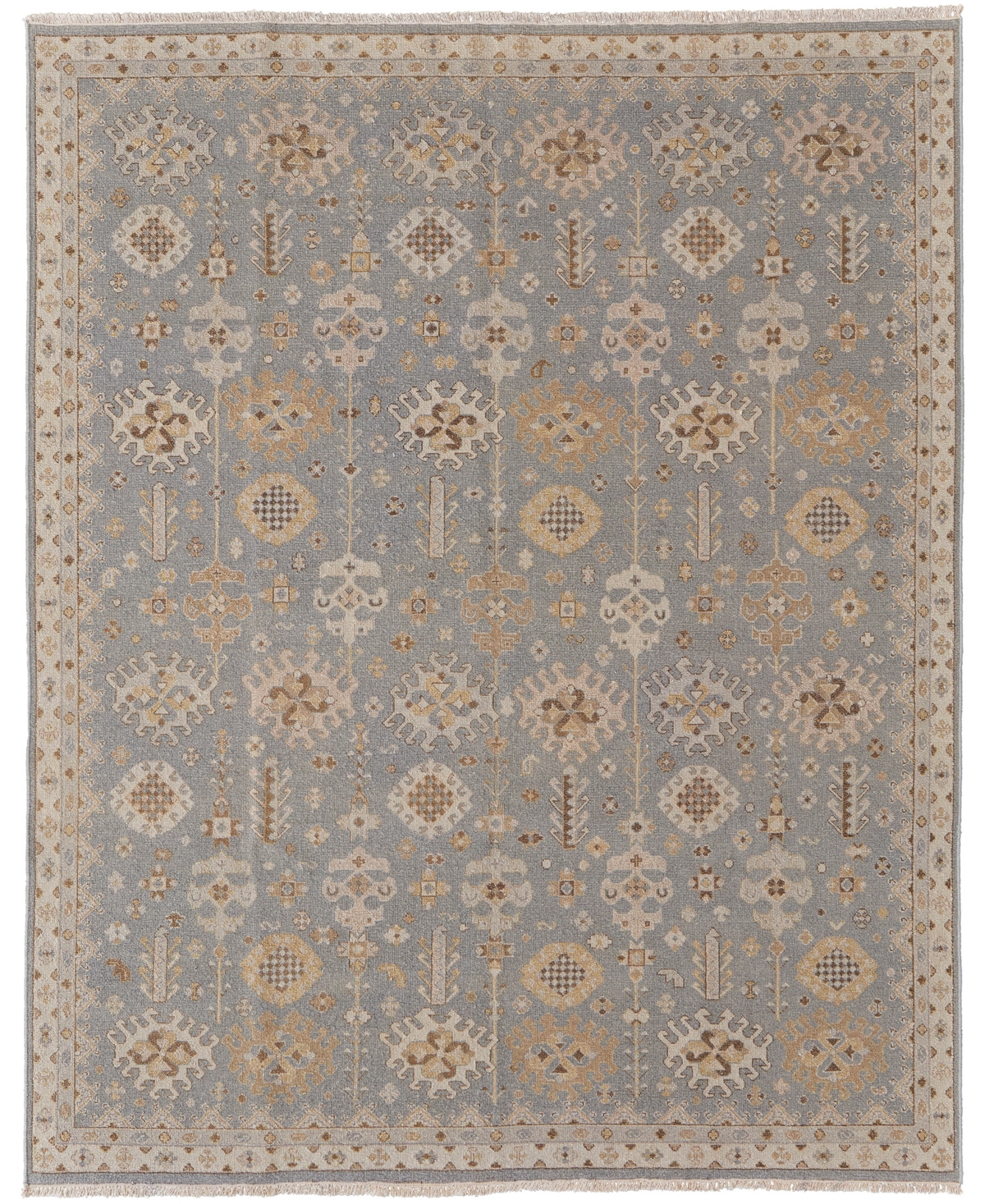 Click here for Feizy Corbitt 0610F 86x116 Area Rug - Blue  Ivory prices