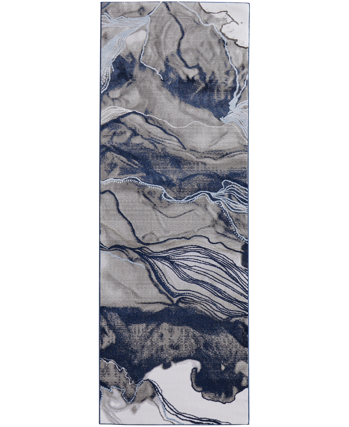 Click here for Feizy Gaspar 39KTF 210x8 Runner Area Rug - Blue  I... prices