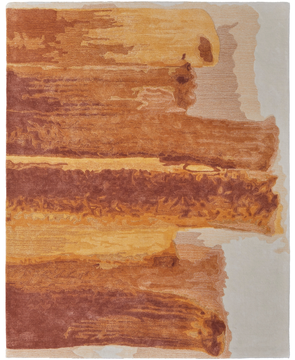 Click here for Feizy Anya 8921F 5x8 Area Rug - Red  Orange prices