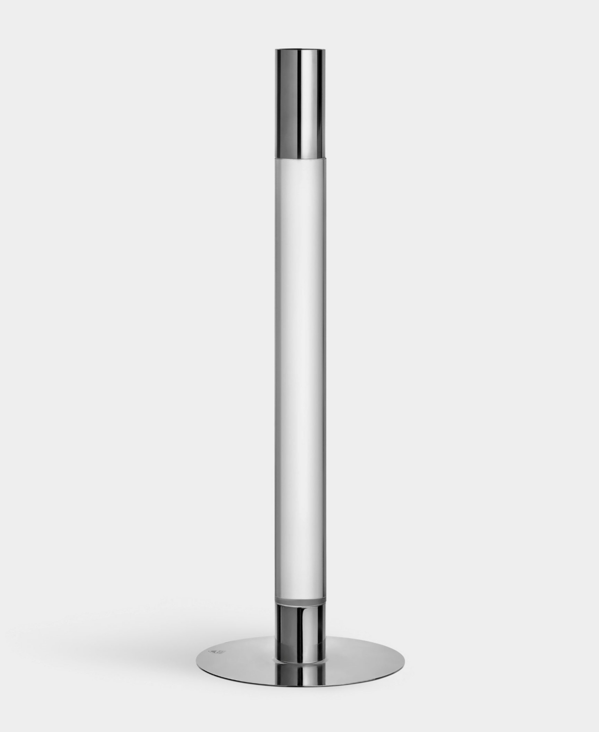 Click here for Orrefors Lumiere Large Candlestick - Silver prices