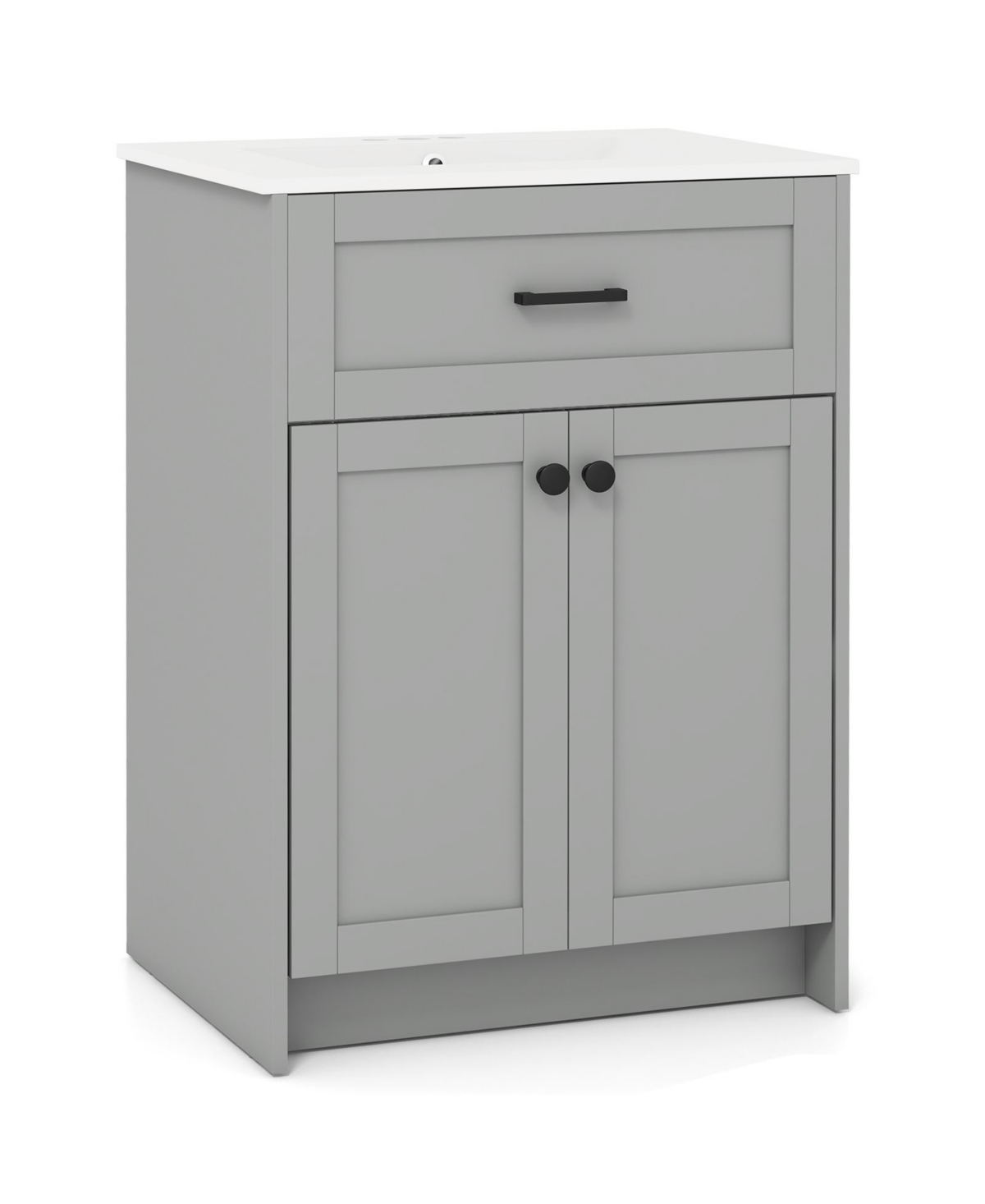 Click here for Slickblue Bathroom Vanity Unit with Basin and Doub... prices