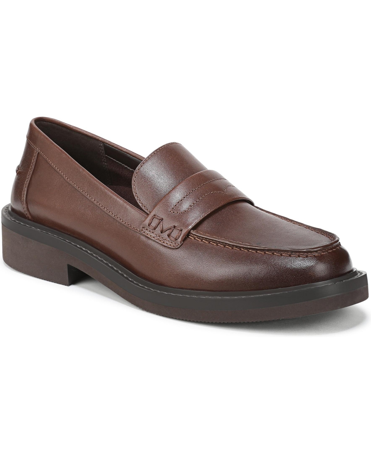 Click here for Vionic Womens Caitlin Loafers - Coffee vachetta le... prices