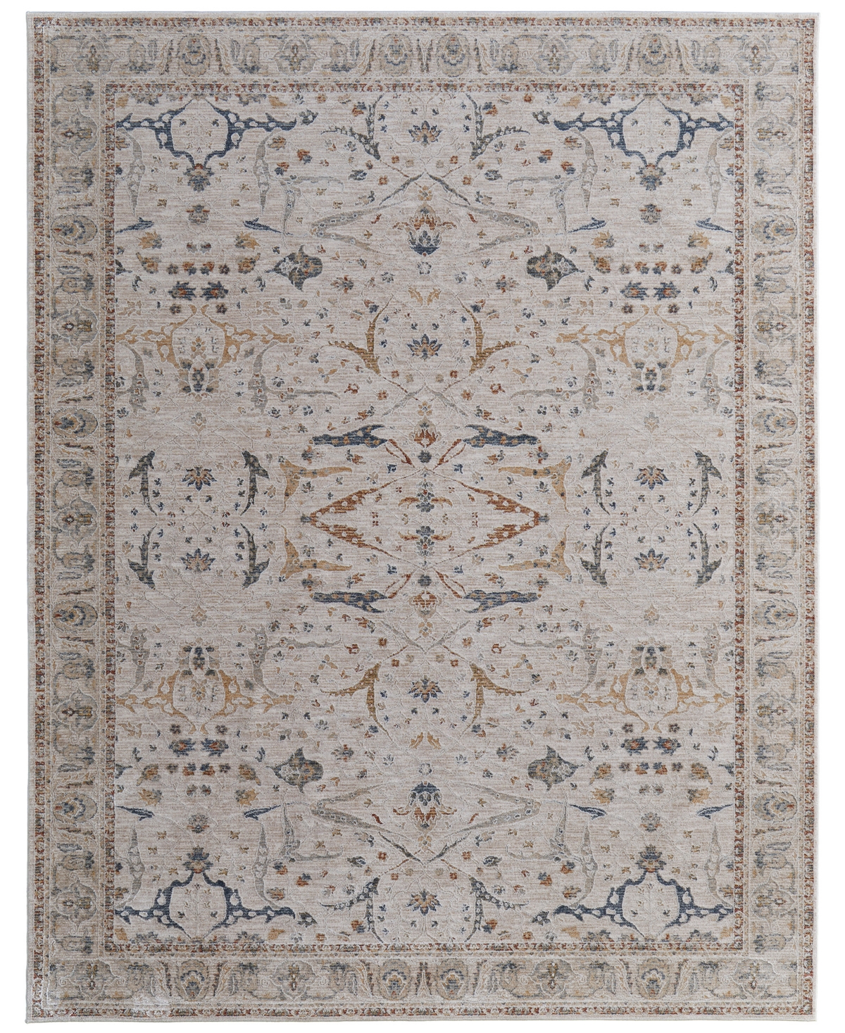 Click here for Feizy Pasha 39M4F 710x103 Area Rug - Ivory  Red prices