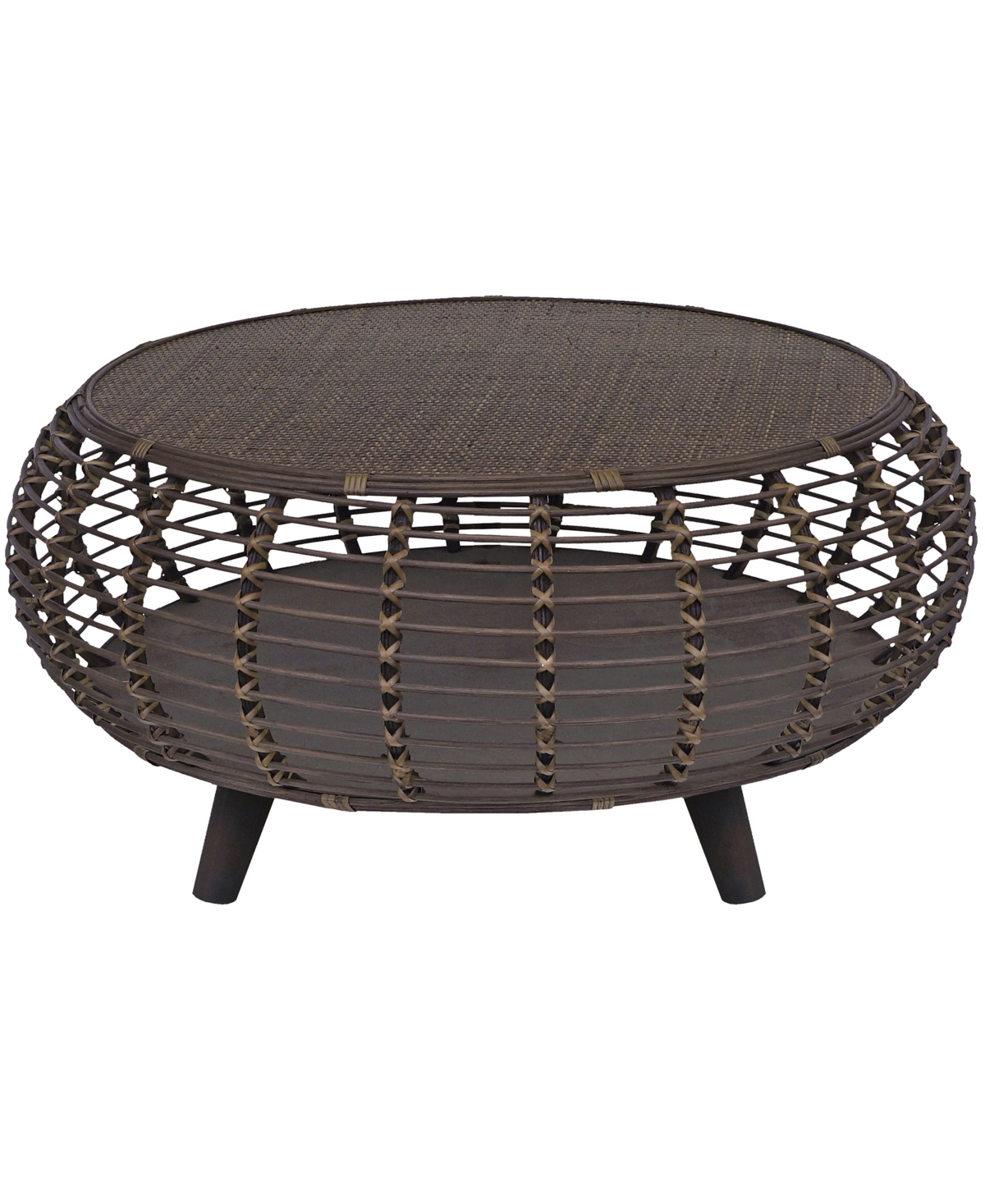 Click here for Gallerie Decor 35 Java Rattan Handwoven Coffee Tab... prices