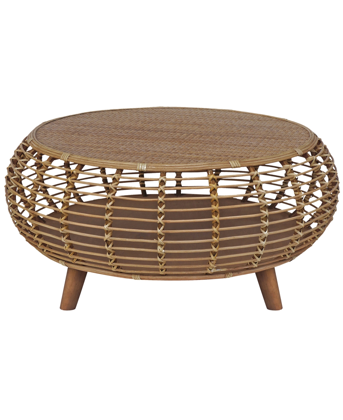 Click here for Gallerie Decor 35 Java Rattan Handwoven Coffee Tab... prices