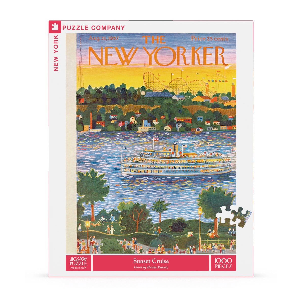 Click here for New York Puzzle Company Sunset Cruise 1000 Piece P... prices