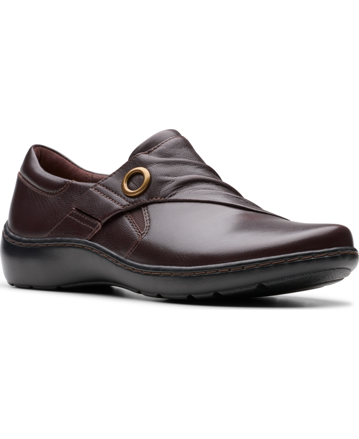 Click here for Clarks Womens Collection Cora Aubrie Shoes - Dark... prices