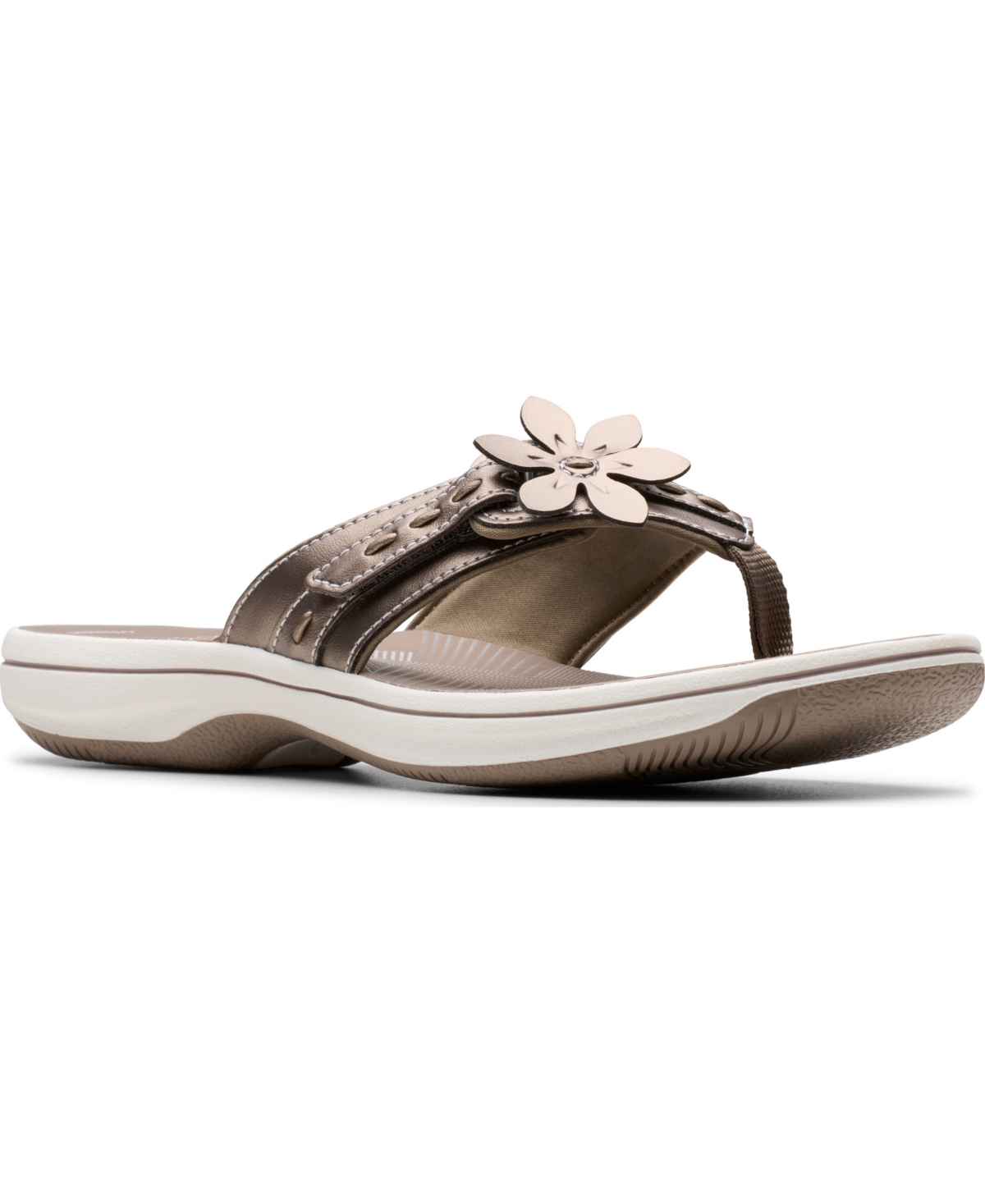 Click here for Clarks Cloudsteppers Womens Breeze Opal Sandals -... prices