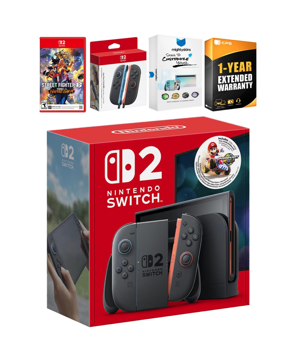 Click here for Nintendo Switch 2 + Mario Kart World Bundle with S... prices