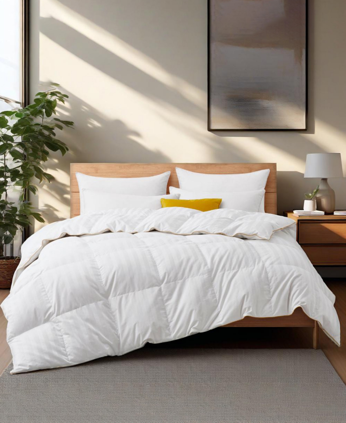 Click here for Unikome 500 Thread Count All Season Down Feather C... prices