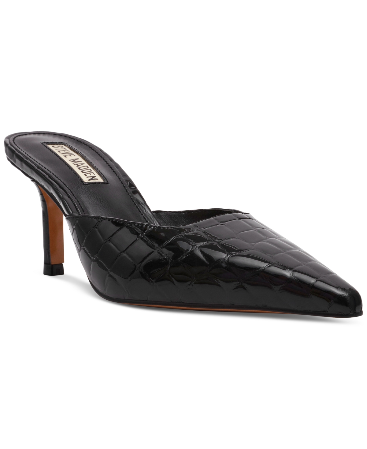 Click here for Steve Madden Womens Alexi Mid-Heel Dress Mules - B... prices