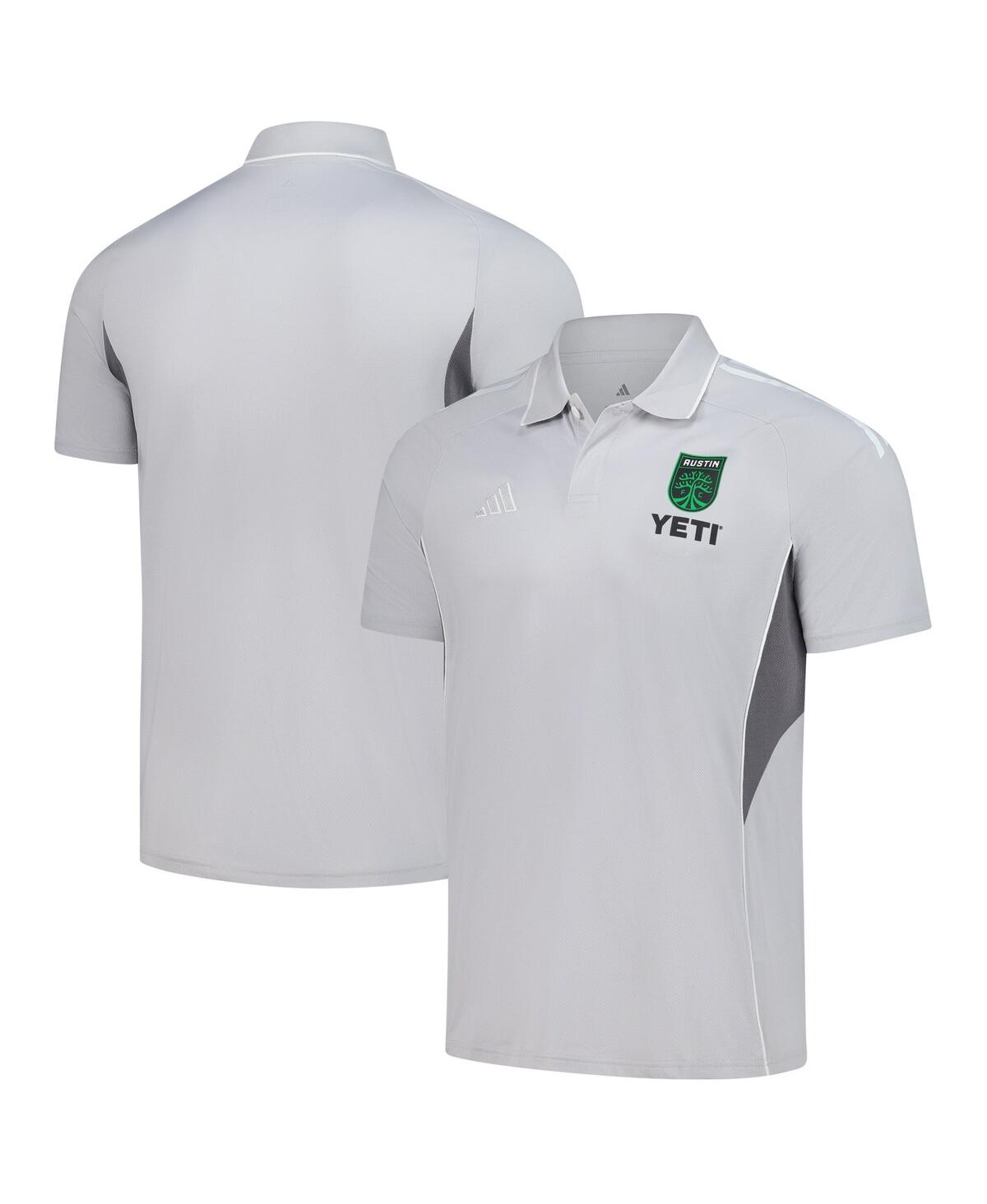 Click here for Adidas Mens Silver Austin Fc 2025 Training Polo Sh... prices