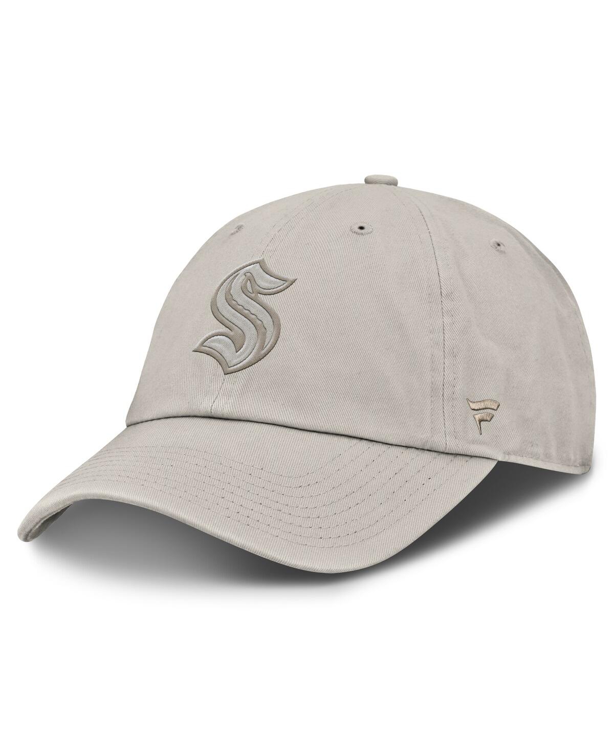 Click here for Fanatics Mens Gray Seattle Kraken Authentic Pro Ro... prices