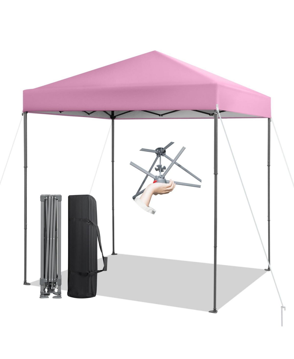 Click here for 6.6 x 6.6 Feet Outdoor Pop-up Canopy Tent with Upf... prices