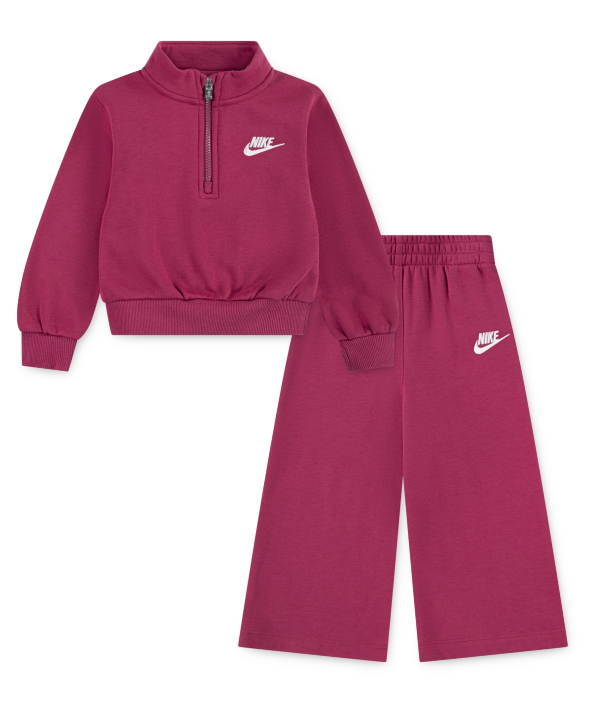 Click here for Nike Toddler Girls 2-Piece Wide Leg Club Fleece To... prices