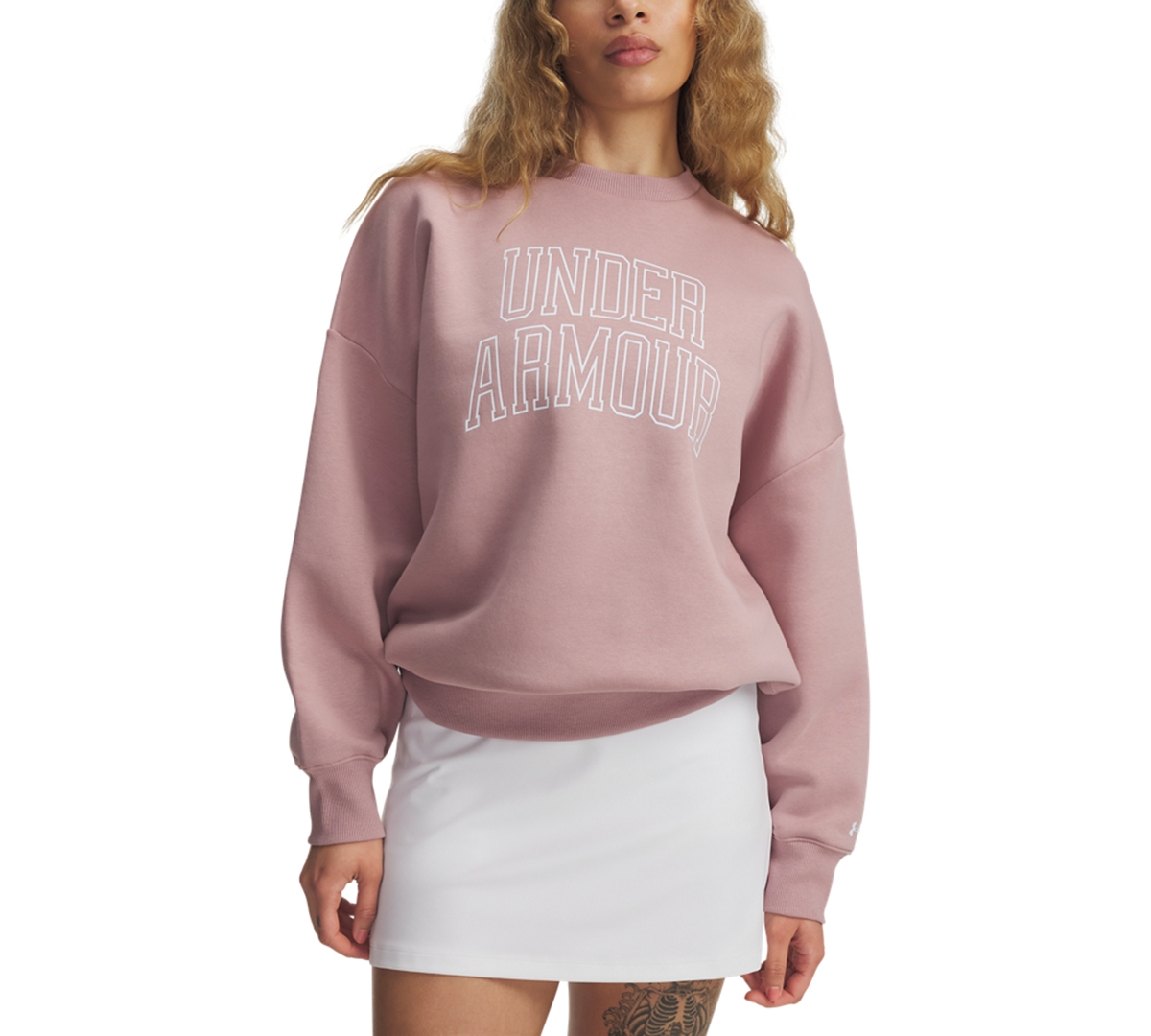 Click here for Under Armour Womens Rival Fleece Oversized Varsity... prices