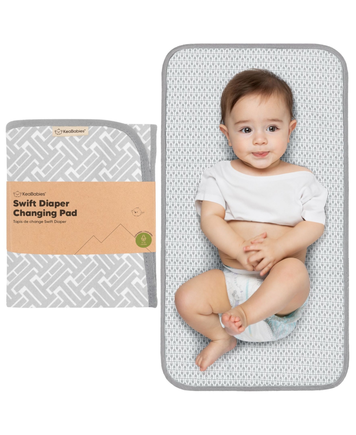 Click here for KeaBabies Swift Diaper Changing Pad  Portable Wate... prices