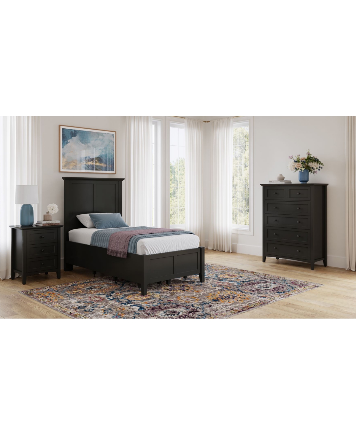 Click here for Hedworth Twin 3-Pc. Set (Bed  Chest & Nightstand)... prices
