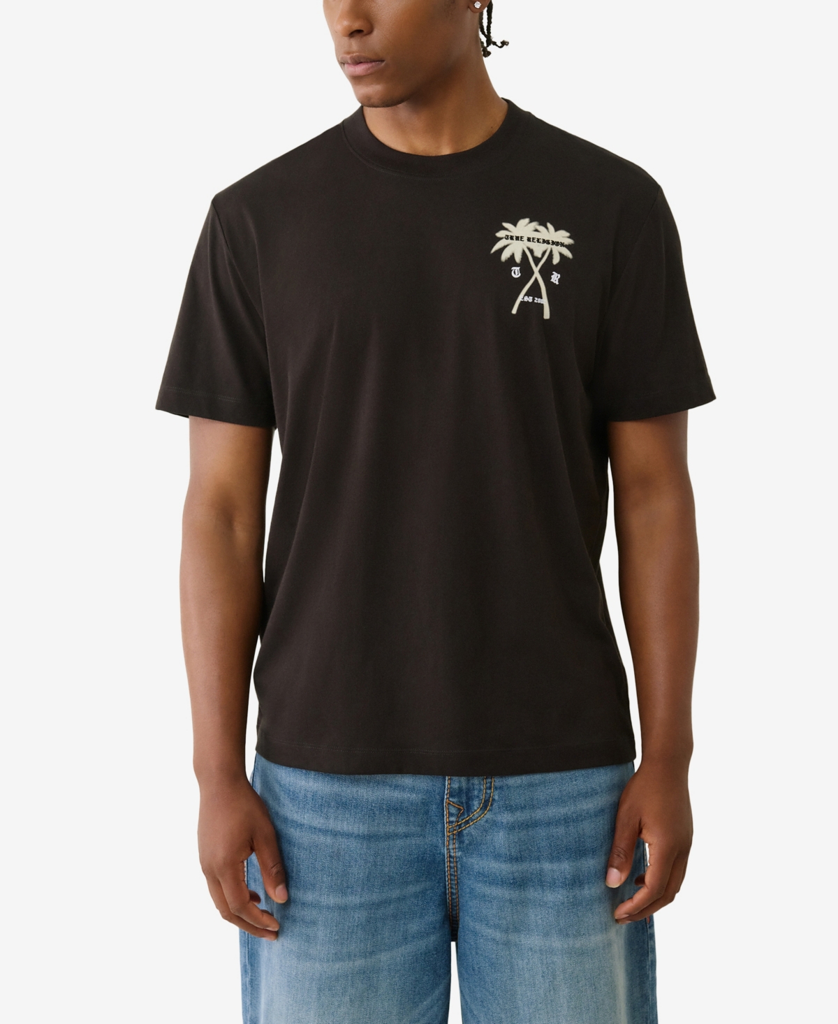 Click here for True Religion Mens Short Sleeve Palm Tree T-Shirt... prices