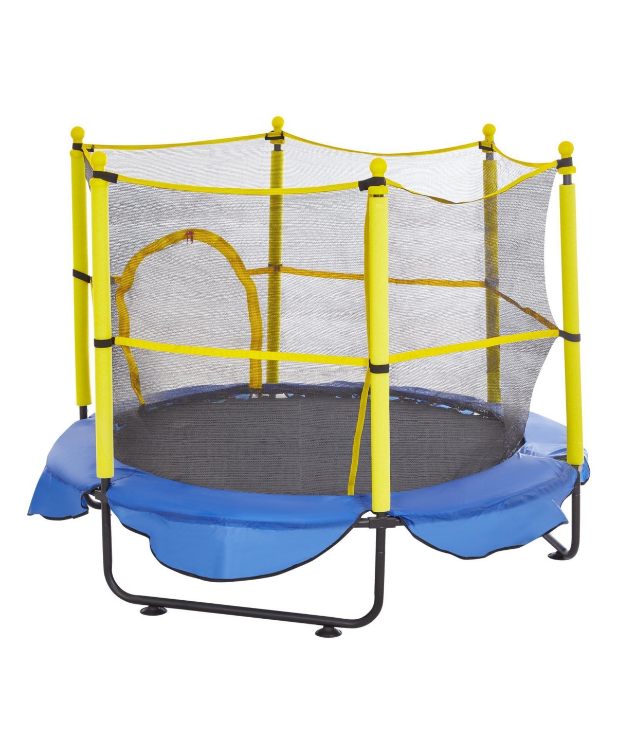 Click here for Slickblue Kids Trampoline with Safety Net Basketba... prices