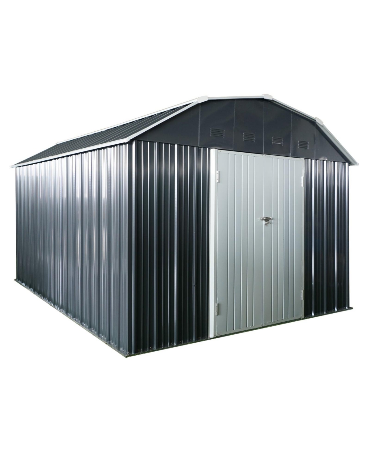 Click here for Mondawe 10 ft x 12 ft Steel Outdoor Storage Shed w... prices