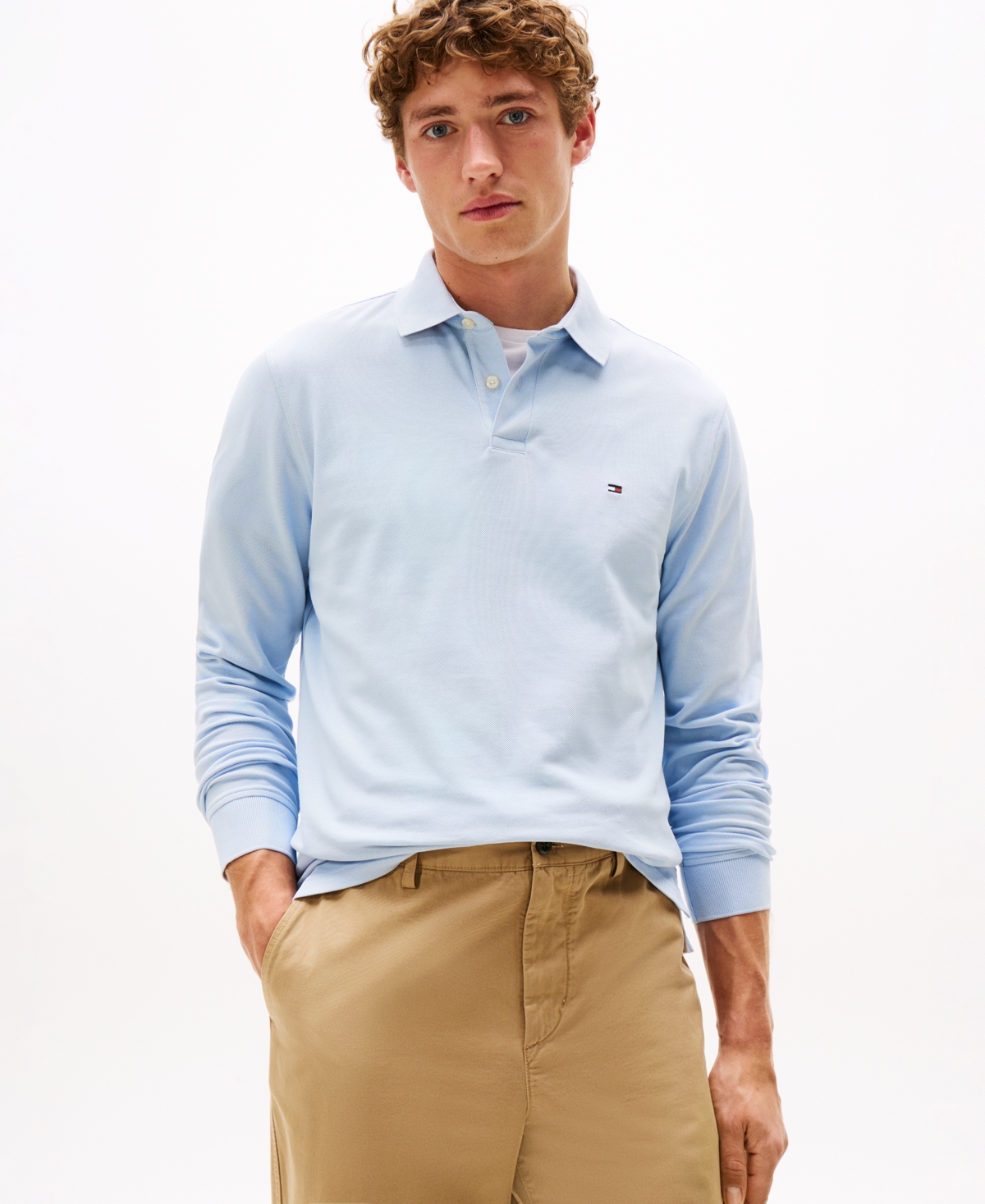 Click here for Tommy Hilfiger Mens 1985 Regular-Fit Long-Sleeve P... prices
