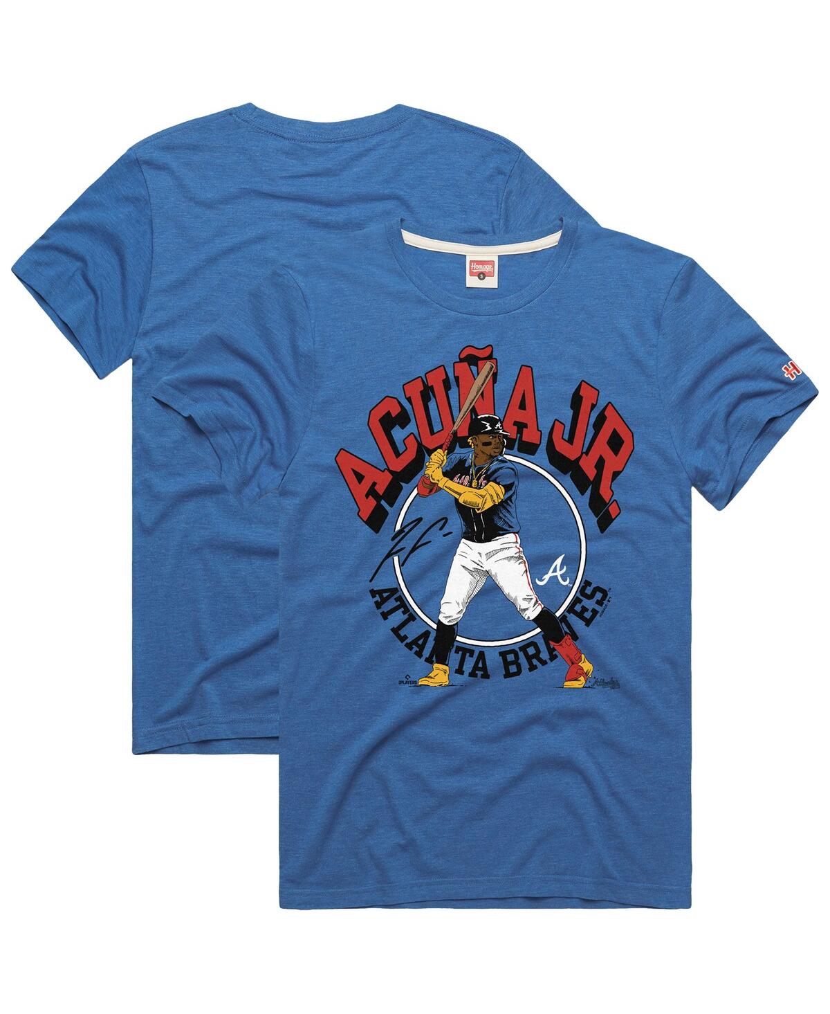 Click here for Homage Mens Ronald Acuna Jr. Royal Atlanta Braves... prices