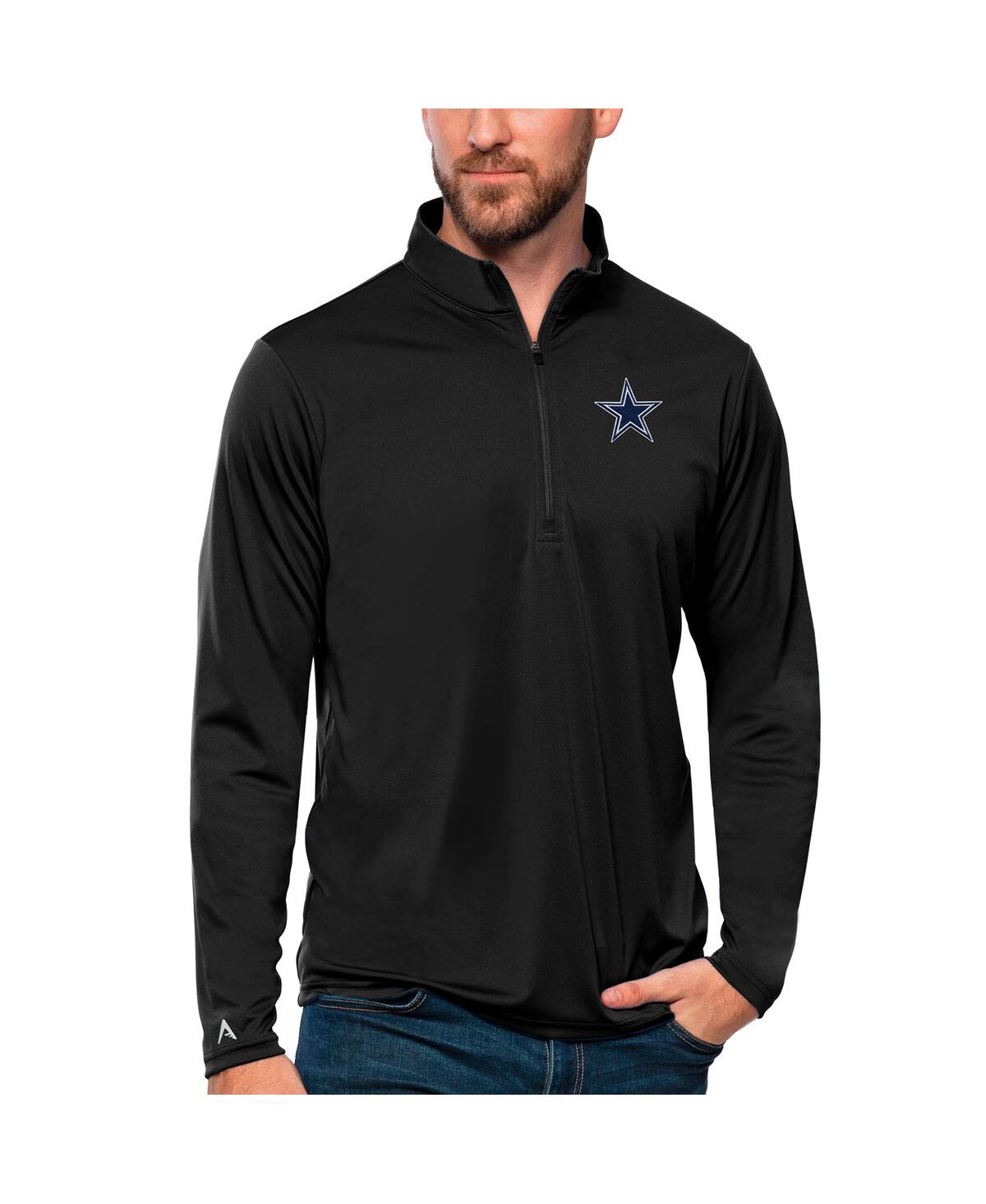 Click here for Antigua Mens Black Dallas Cowboys Tribute Quarter-... prices