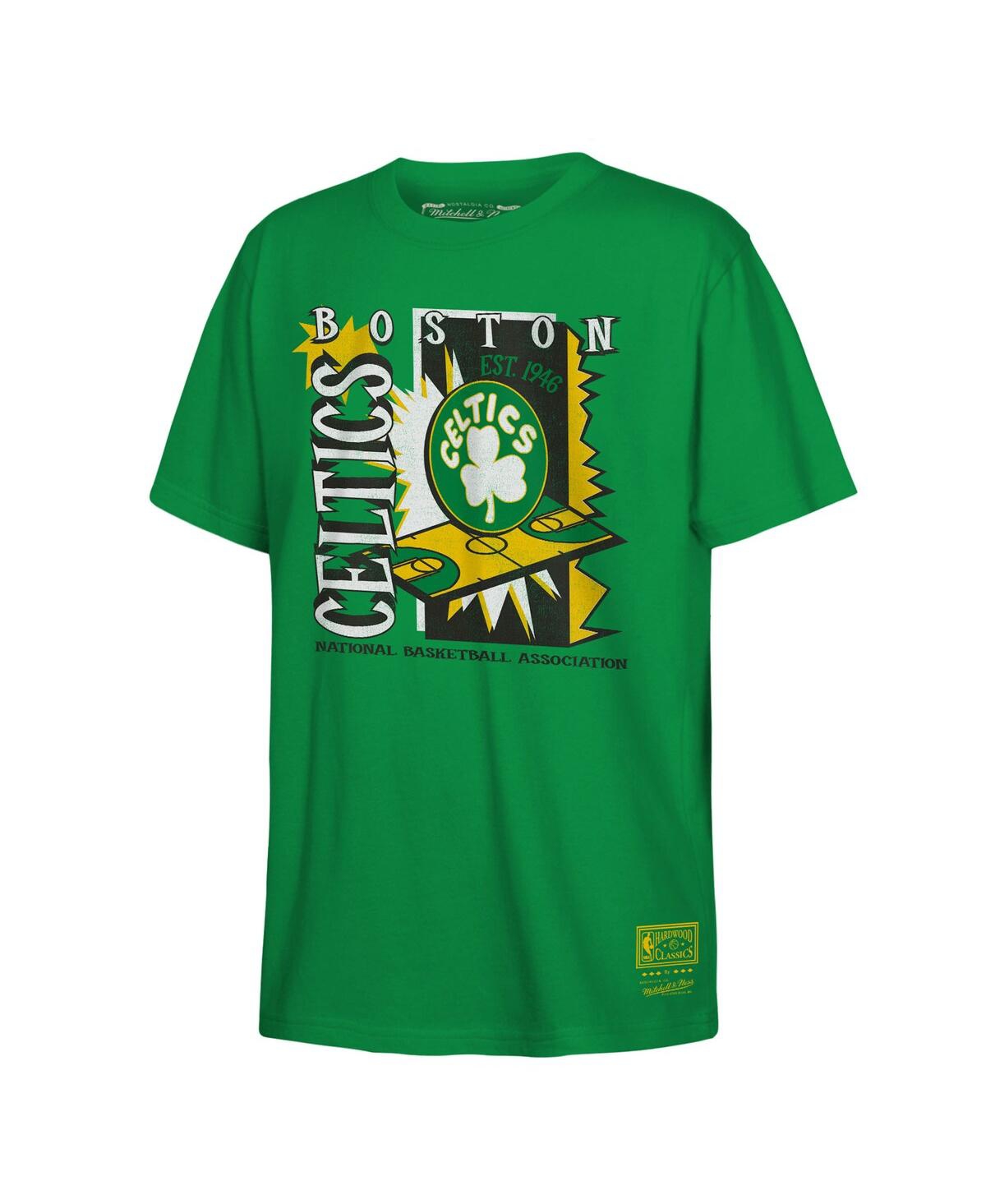 Click here for Mitchell & Ness Big Boys and Girls Kelly Green Bos... prices