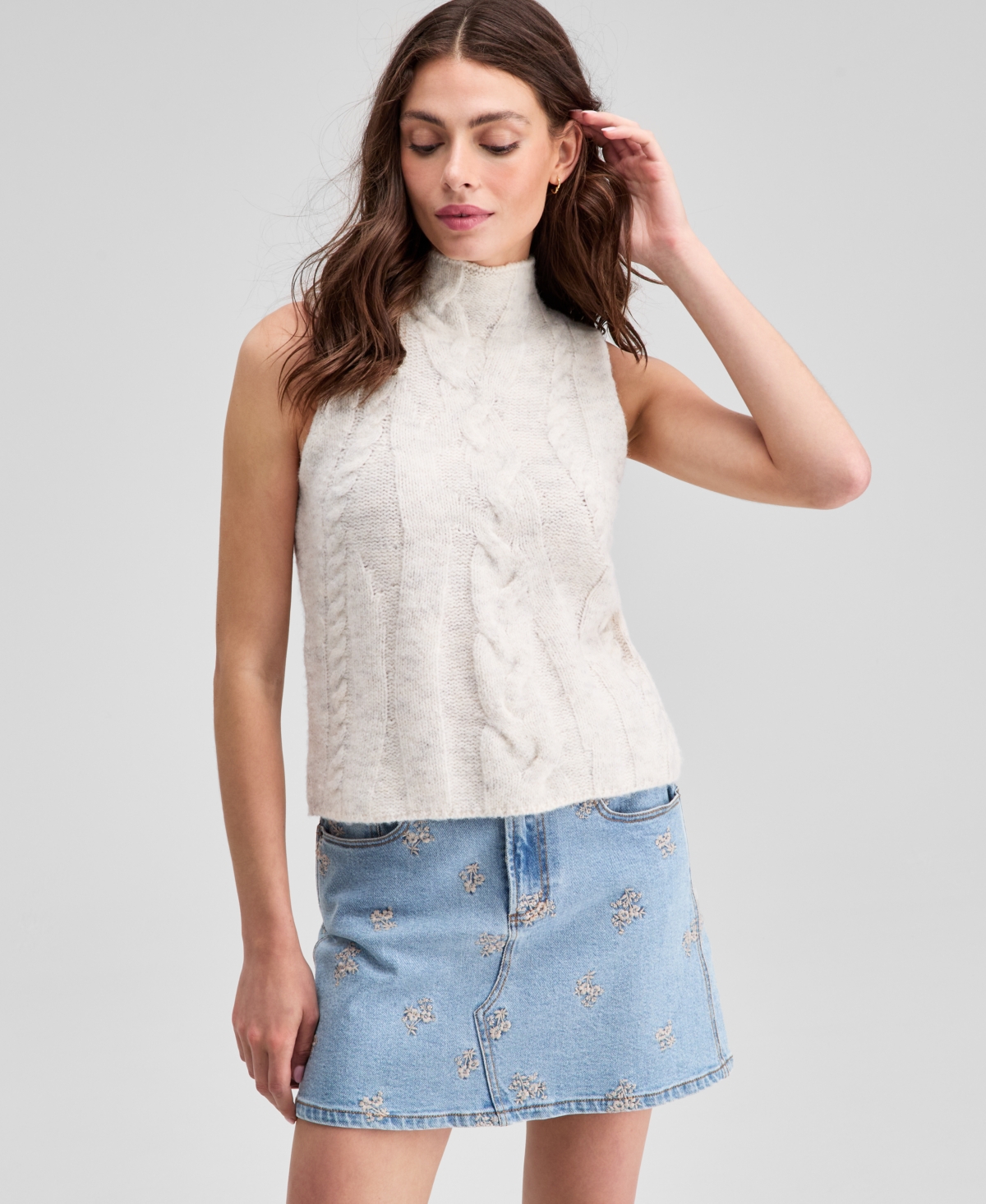 Click here for And Now This Womens Cable-Knit Tank  Exclusively a... prices