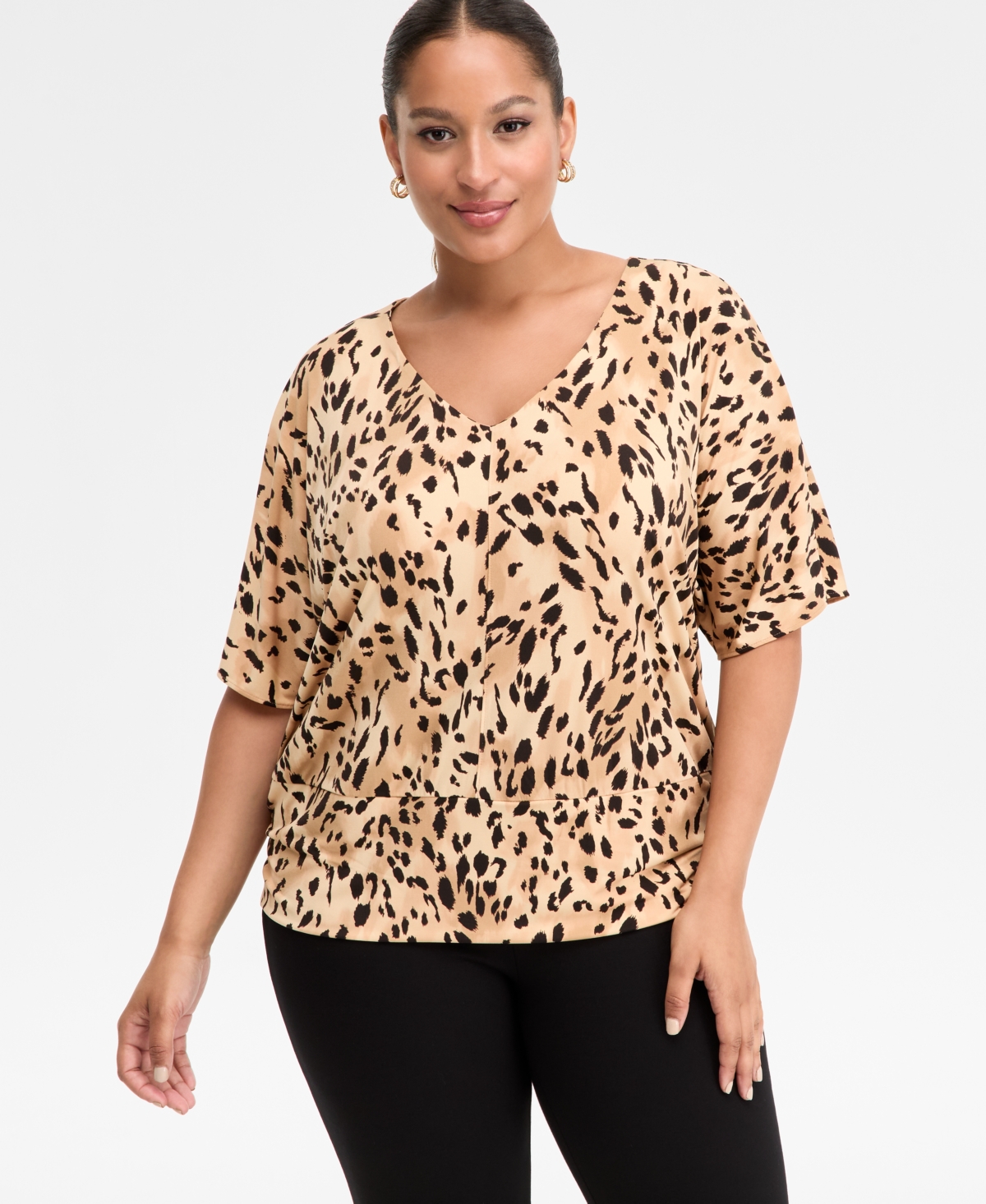 Click here for I.n.c. International Concepts Plus Size Printed V-... prices