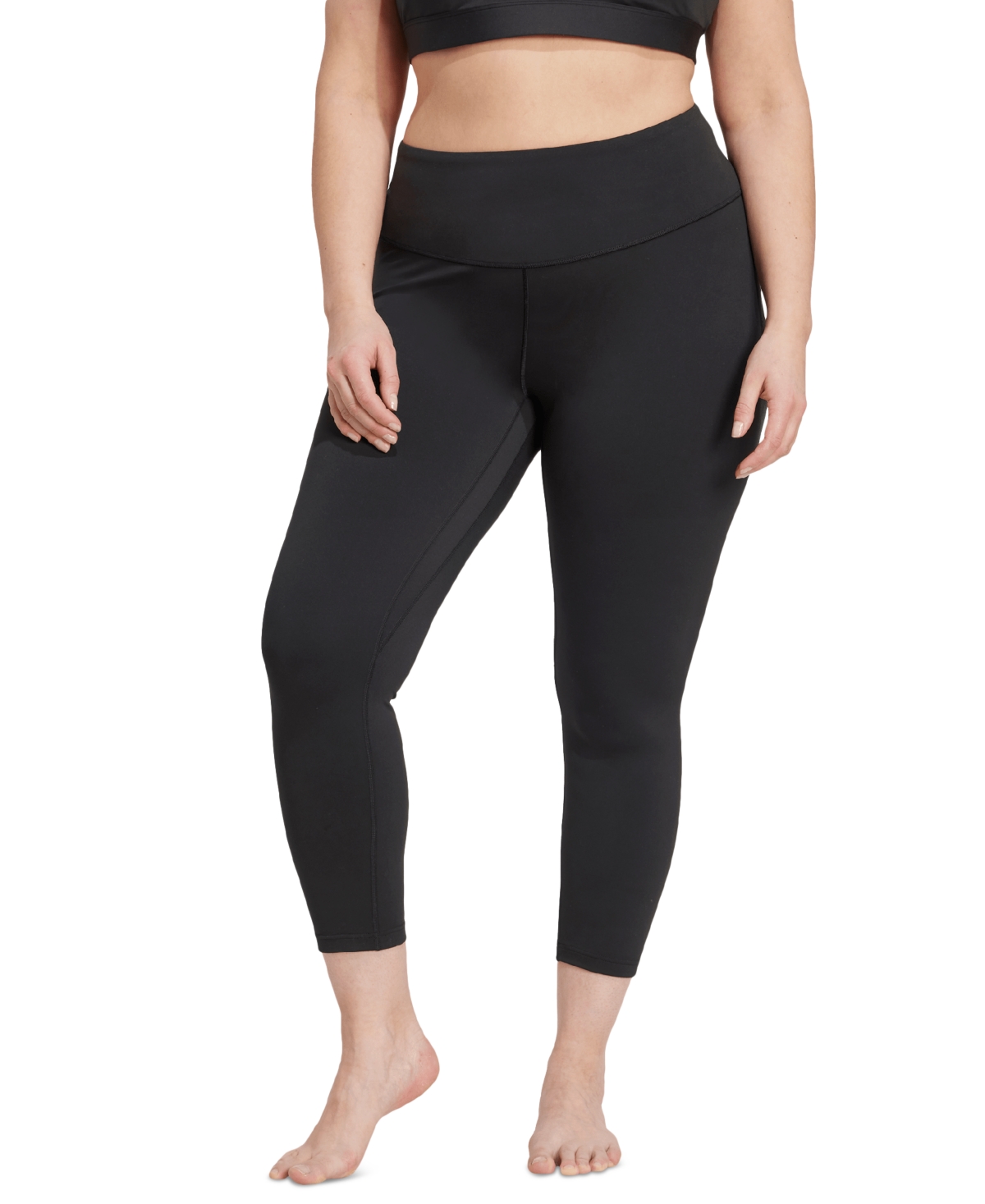 Click here for adidas Plus Size All Me High-Rise 7/8 Leggings - B... prices