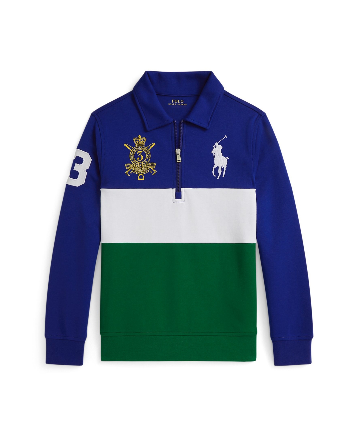 Click here for Polo Ralph Lauren Big Boys Big Pony Double-Knit Co... prices