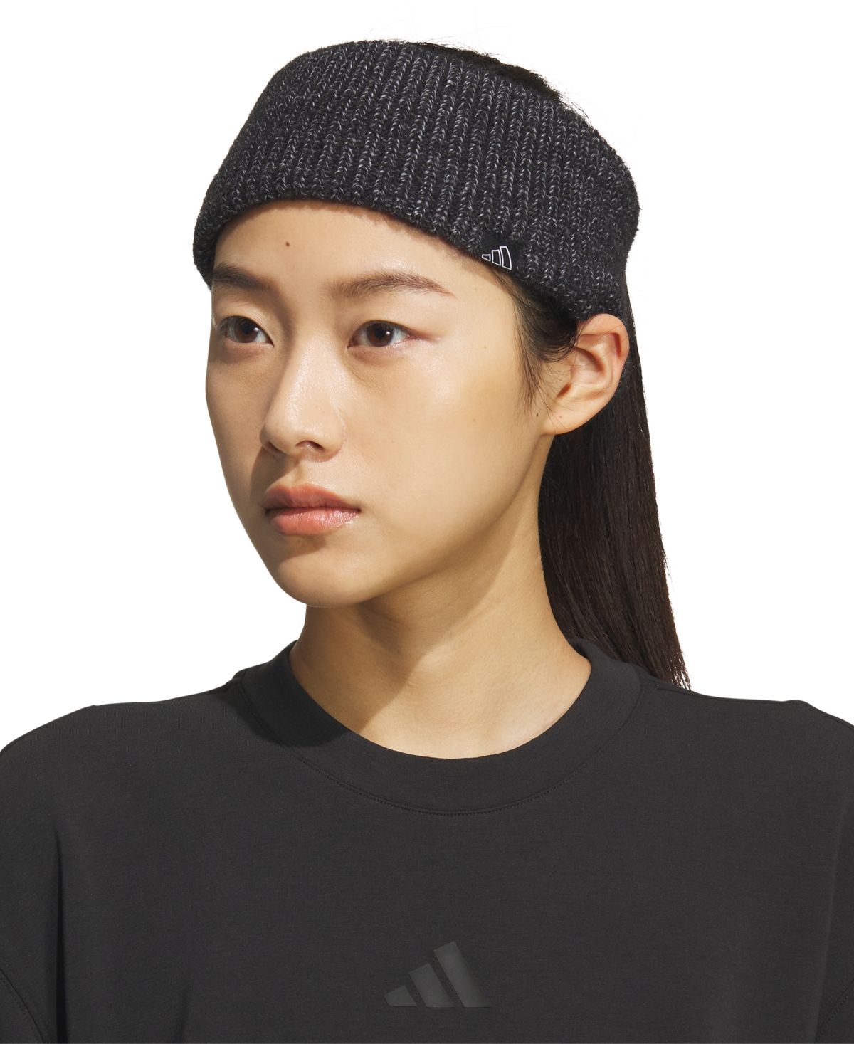Click here for adidas Womens Lifestyle Fuzzy Headband - Black/gre... prices