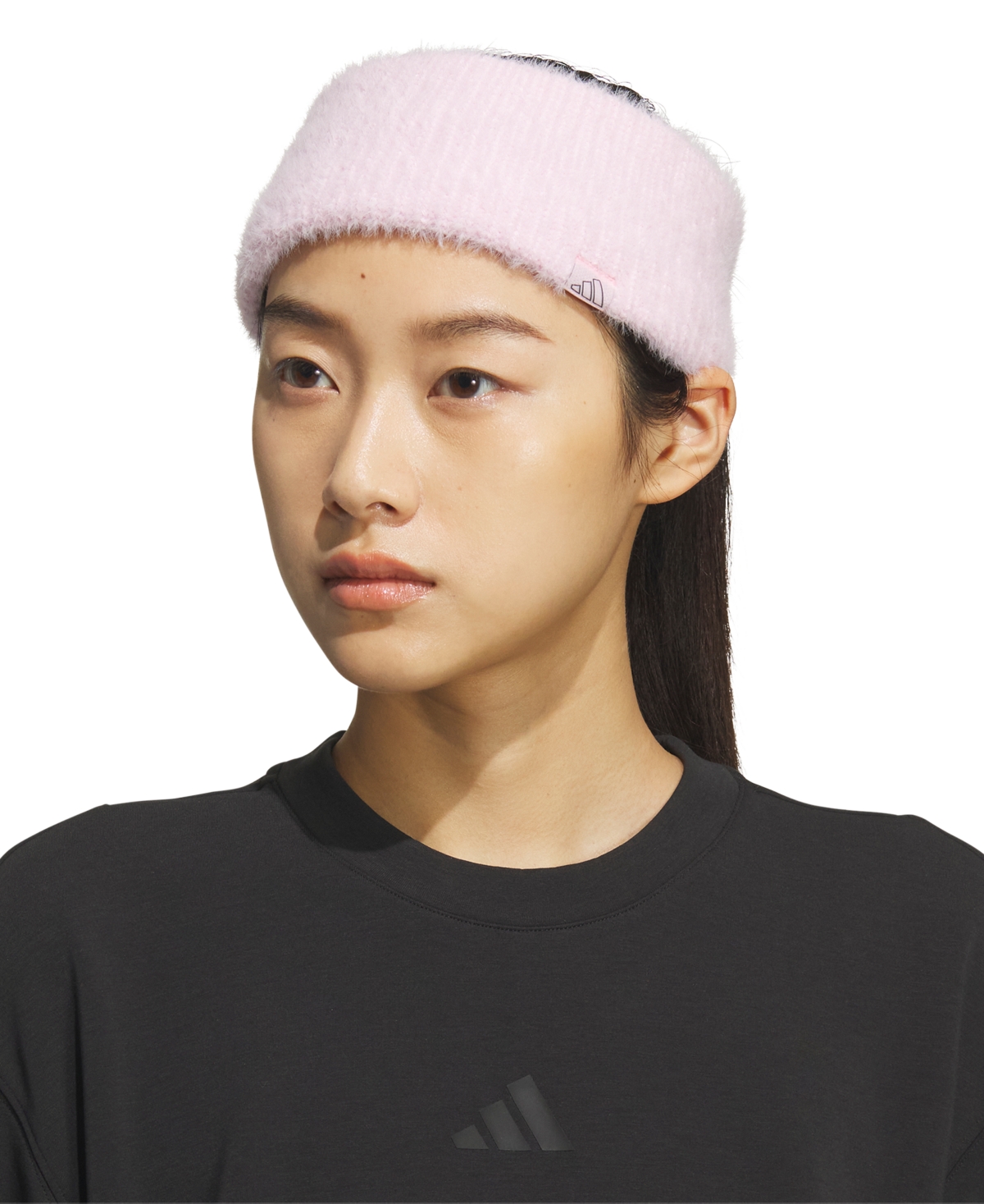 Click here for adidas Womens Lifestyle Fuzzy Headband - Clear Pin... prices
